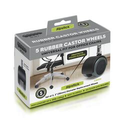 Slipstick® 2" Office Chair Swivel Caster Wheels - 5 Pack at Menards®