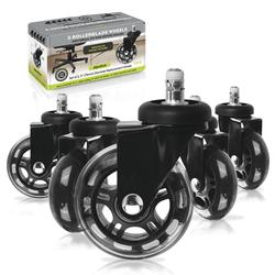 Slipstick® 3" Rollerblade Office Chair Caster Wheels - 5 Pack at Menards®