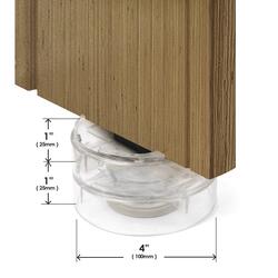 Slipstick® Stack-Its® Stackable 1" Furniture Risers - 8 Pack at Menards®