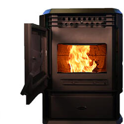 ComfortBilt™ Bronze Pellet Stove with 51 lb. Hopper (3,000 sq.ft.) at ...