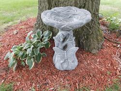 Smith Garden Center Cement Birdbath - Assorted Styles at Menards®