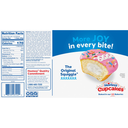 Hostess® Cupcakes Frosted Sugar Cookie Flavored Snack Cakes - 8 Count ...