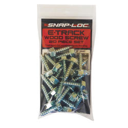 Snap-Loc®E-track Wood Screw 20 Piece Set 1/4 X 1" at Menards®