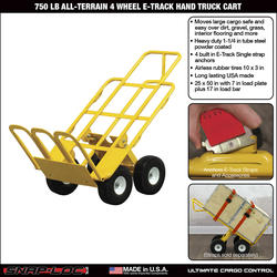 Snap-Loc® 4 Wheel All-Terrain Hand Truck - 750 lb at Menards®