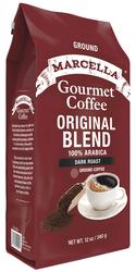 Marcella® Original Blend 100% Arabica Dark Roast Gourmet Ground Coffee ...
