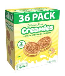 Delicious Farm Creamies Lemon Sandwich Cookies - 36 Pack at Menards®
