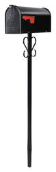 Gibraltar Mailboxes® 49" Black Mailbox Post at Menards®