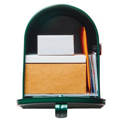 Gibraltar Mailboxes® Elite Green Post-Mount Mailbox at Menards®