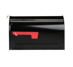 Gibraltar Mailboxes® Marshall Black Locking Post-Mount Mailbox at Menards®