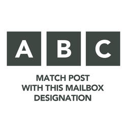 Gibraltar Mailboxes® 49" Black Mailbox Post at Menards®