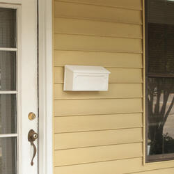 Gibraltar Mailboxes® Windsor White Wall-Mount Mailbox at Menards®