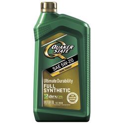 Quaker State® Ultimate Durability™ Full Synthetic 5W-20 Motor Oil - 1 ...