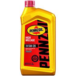 Pennzoil® High Mileage 5W-20 Motor Oil - 1 Quart at Menards®