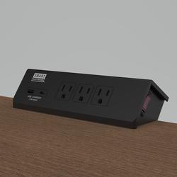 Smart Electrician® 3-Outlet 1 USB-A & 1 USB-C White Desktop Charger ...