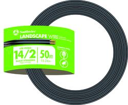 Southwire® 50' 14/2 Black Low Voltage Landscape Lighting Cable at Menards®