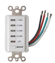 Woods® 15-Amp Direct Wire White Digital Timer at Menards®