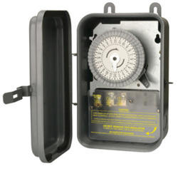 Woods® 40-Amp Direct Wire Mechanical Time Switch with Weatherproof Box ...