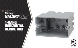 Southwire® SmartBox™ 1-Gang 22.5 Cu.In. Horizontal Electrical Switch ...