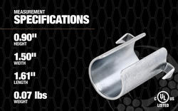 Romex™ SmartShield™ Nail Guard -100 Pack at Menards®