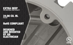 Southwire® SmartBox™ Round 24 Cu.In. Electrical Ceiling Box at Menards®