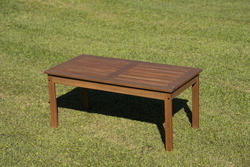 Backyard Creations® Wood Coffee Table at Menards®