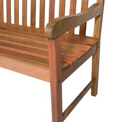 Backyard Creations Wood Patio Bench