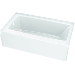 Delta® Hycroft® 2.0 ProCrylic® 60"W x 32"D x 78-1/16"H White Tub/Shower ...