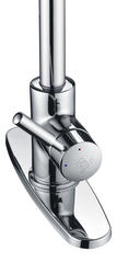 ANZZI® Eclipse One-Handle Pull-Down Polished Chrome Kitchen Faucet at ...