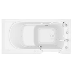 Meditub® 60"W x 30"D x 38"H White 16-Jet Air Massage Walk-In Whirlpool ...