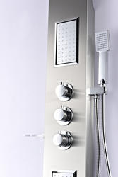ANZZI® Field Series 58 in. Full Body Shower Panel System with Heavy ...
