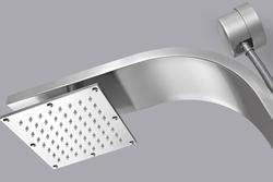 ANZZI® Sans 40 in. Full Body Shower Panel System with Heavy Rain Shower ...