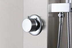 ANZZI® Sans 40 in. Full Body Shower Panel System with Heavy Rain Shower ...