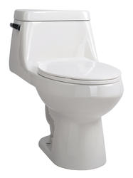 ANZZI® Zeus 1-Piece White Standard Height Elongated Toilet at Menards®