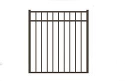 Specrail 3-6 x 3 Bronze Aluminum 3-Rail Walk Gate at Menards®