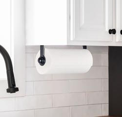 Spectrum Diversified Designs Black Wall-Mount Paper Towel Holder at ...
