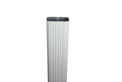 Spectra Metals 3" x 4" x 15" Almond Aluminum Gutter Downspout Extension ...