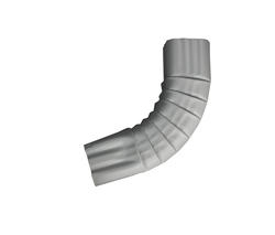 Spectra Metals 3" x 4" Colonial Gray A-Style Aluminum Gutter Elbow at ...