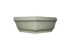Spectra Metals 6" Almond Aluminum Gutter Outside Corner at Menards®