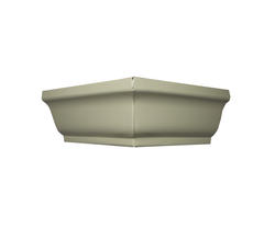 Spectra Metals 6" Wicker Aluminum Gutter Outside Corner at Menards®