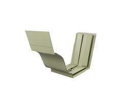 Spectra Metals 5" Clay Aluminum Slip Joint Gutter Connector at Menards®