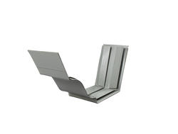 Spectra Metals 5" Colonial Gray Aluminum Slip Joint Gutter Connector at ...