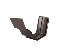 Spectra Metals 5" Brown Aluminum Slip Joint Gutter Connector at Menards®