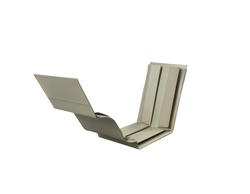 Spectra Metals 5" Wicker Aluminum Slip Joint Gutter Connector at Menards®