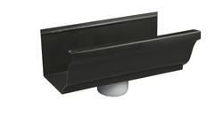 Spectra Metals 5" Bronze Aluminum Gutter Drop for 3" Downspout at Menards®