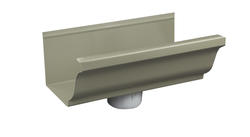 Spectra Metals 5" Clay Aluminum Gutter Drop for 3" Downspout at Menards®