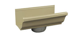 Spectra Metals 6" Wicker Aluminum Gutter Drop for 3" Downspout at Menards®