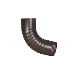 Spectra Metals 4" Brown Round Aluminum Gutter Elbow at Menards®