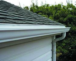 Spectra Metals 5" x 10' White K-Style Aluminum Gutter at Menards®