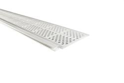 3' White Filtered Vinyl Gutter Cover at Menards®