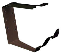 Spectra Metals 5" Black Aluminum Gutter Fascia Bracket - 4-pack at Menards®